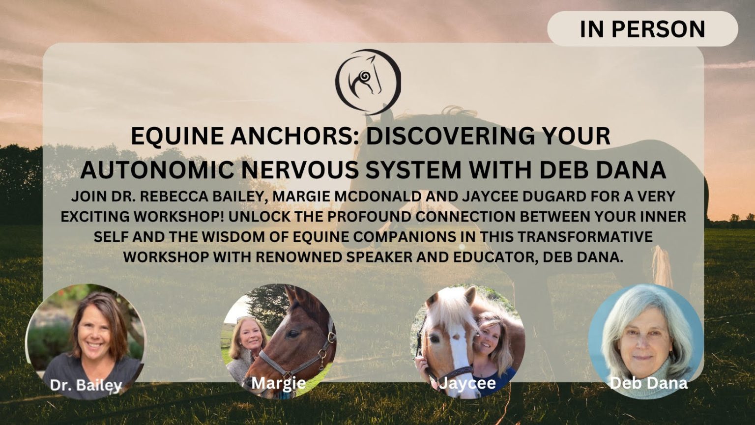 Equine Anchors: Discovering Your Autonomic Nervous System with Deb Dana ...